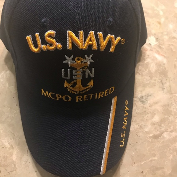 Navy | Accessories | Us Navy Mcpo Retired Cap Blue | Poshmark